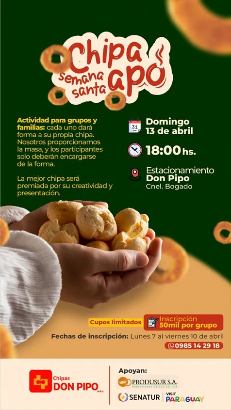 SEMANA SANTA - CHIPA APO CON CHIPAS DON PIPO