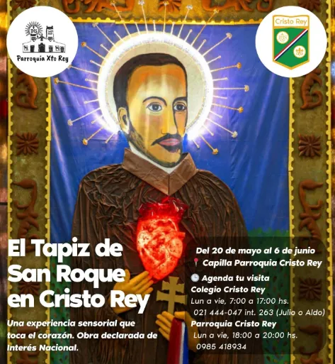 EL TAPIZ DE SAN ROQUE EN CRISTO REY