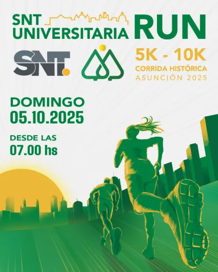 SNT UNIVERSITARIA RUN! de 5K y 10K