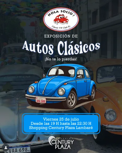 EXPOSICION DE AUTOS CLASICOS